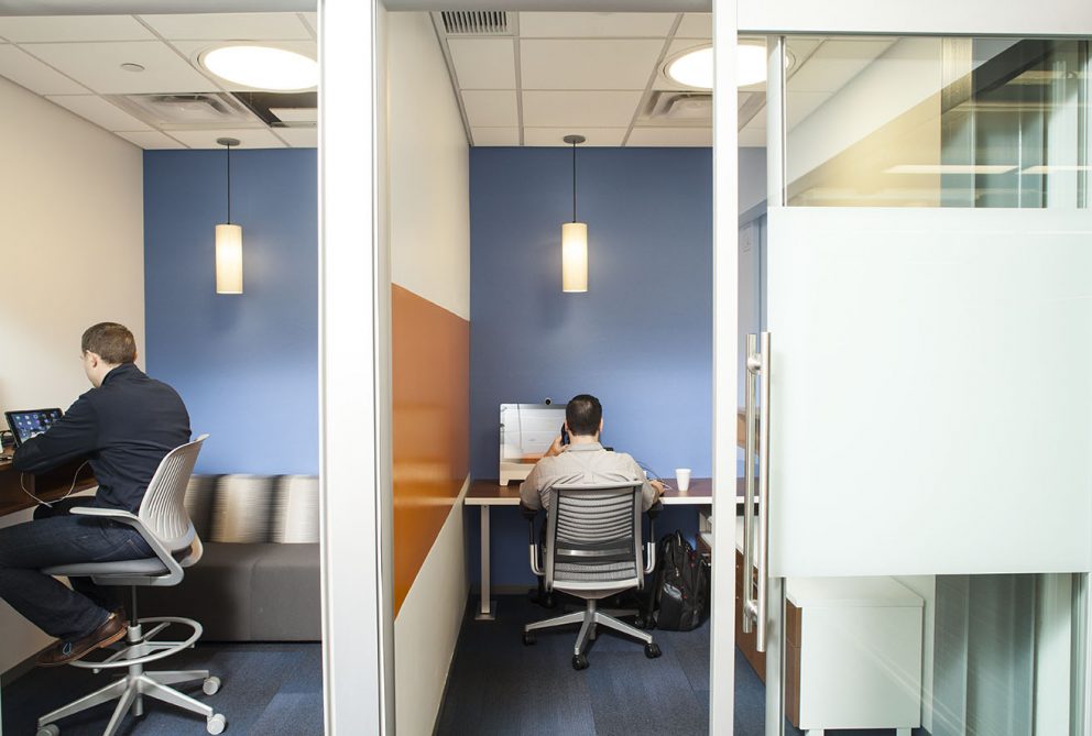 The Intersection of Social Distancing and the Workplace. – Fox Architects